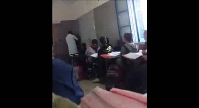 فيديو معلّم يعتدي بالعنف الشديد على تلميذ الـ10 سنوات في القسم
